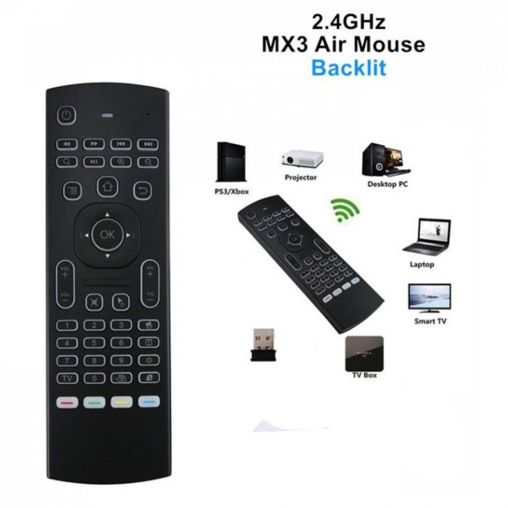 Air Mouse MX3 Backlit For Android And Smart Tv - Sale price - Buy ...