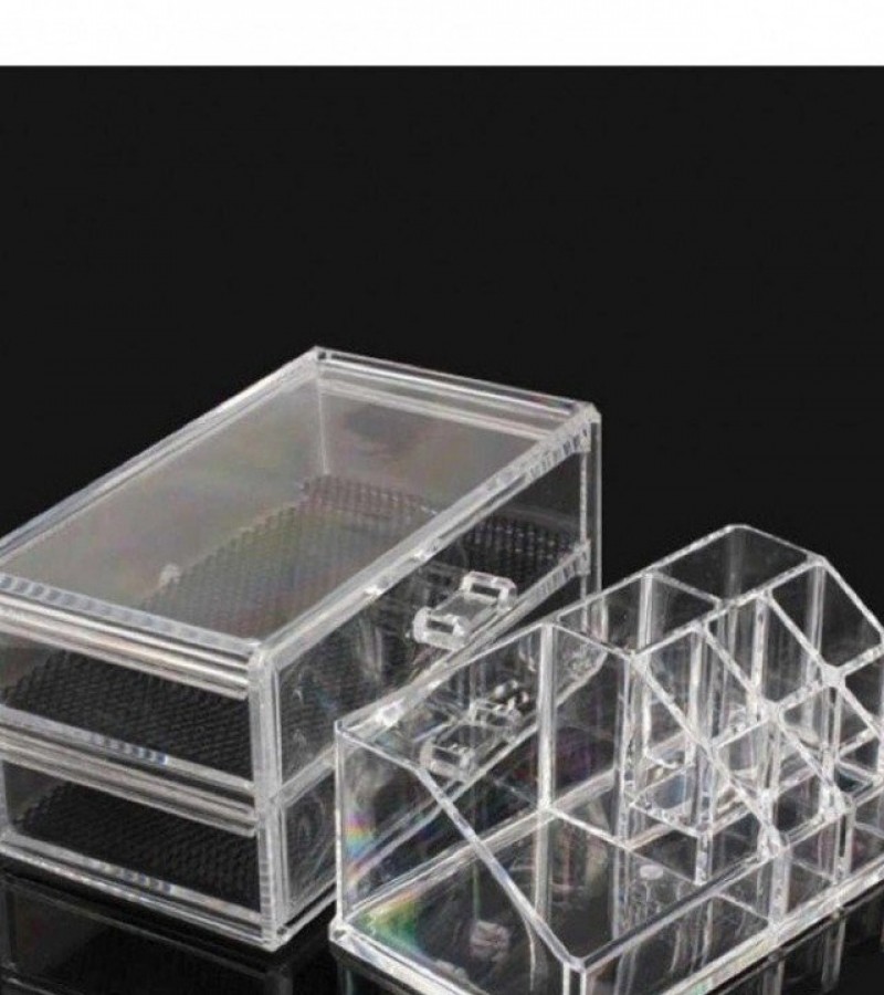 Clear Acrylic Plastic Makeup Case Beauty Organizer | Saubhaya Makeup