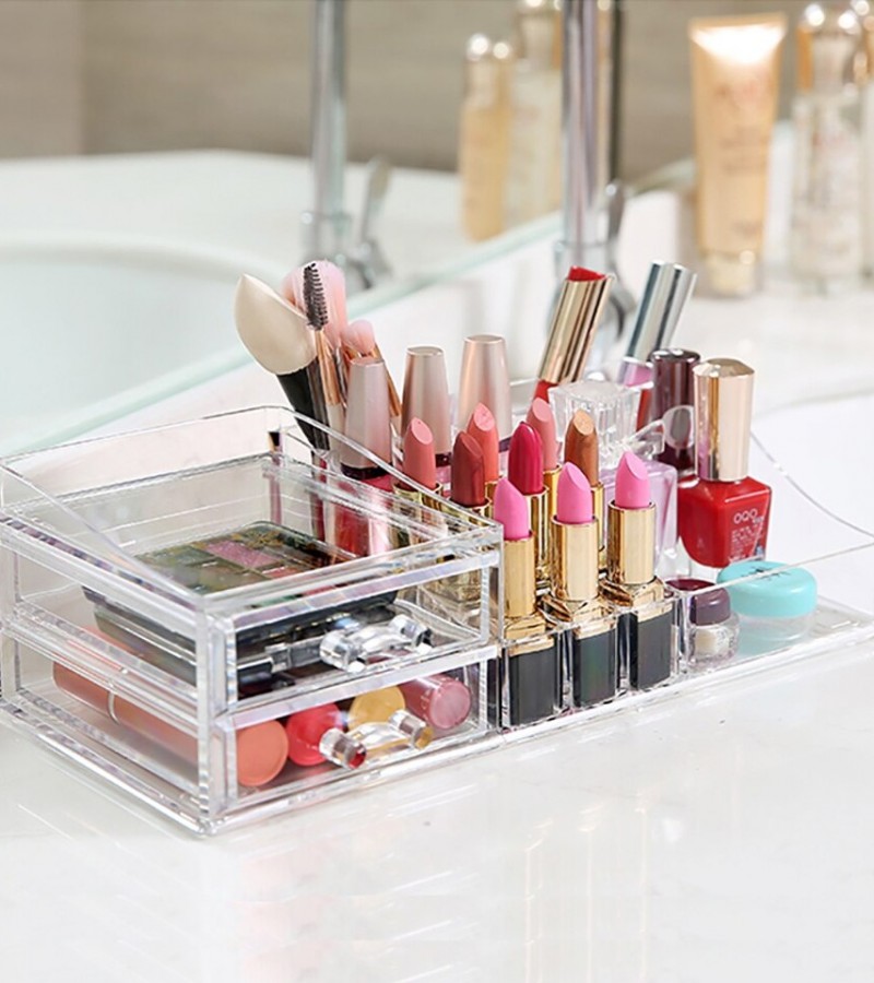 Large Acrylic Makeup Organizer