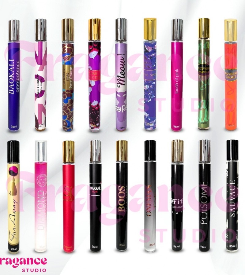 Pack of 3 - Multi Fragrance Pencil Perfume For Unisex - 35 ml Each ...